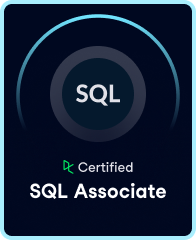 Juan Eduardo Lezcano's SQL Associate certificate